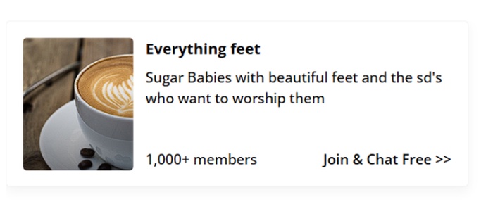 Feet Chat: Enjoy Foot Fetish Chat Online on SugarDaddyMeet